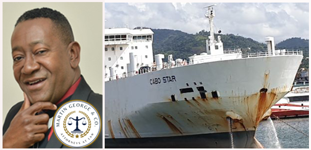 Cabo Star goes on dry dock - Martin George & Company